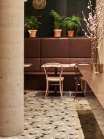 China Rattan Seat Beech Wood Vienna Cafe Chair H86cm Thonet No 14 High Pressure Steam Bentwood for sale
