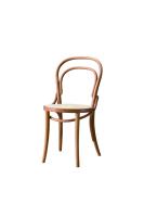 China Rattan Seat Beech Wood Vienna Cafe Chair H86cm Thonet No 14 High Pressure Steam Bentwood for sale