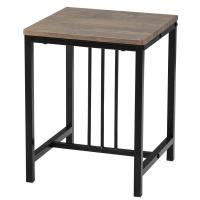China 43.3 Inch Wooden Dining Table Set with Bench and 2 Stools 220 lbs Capacity for sale
