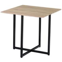 China Oak MDF H30in Table  5 Piece Bar Stool Set / 5pc Pub Table Set for sale