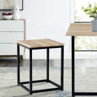 China Oak MDF H30in Table  5 Piece Bar Stool Set / 5pc Pub Table Set for sale