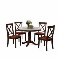 China 5pcs Dining Room Table And Chair Set For 4 Persons Perfect Complement for sale