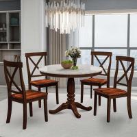 China 5pcs Dining Room Table And Chair Set For 4 Persons Perfect Complement for sale