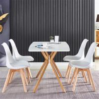 China Minimalist MDF Dining Table 47.25x29.53x29.92 inch Anti-Scratch Top 44.09 lbs for sale
