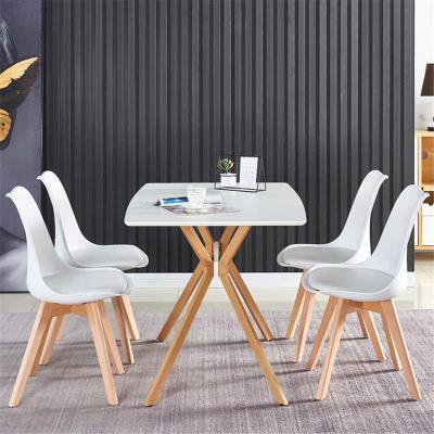 China Minimalist MDF Dining Table 47.25x29.53x29.92 inch Anti-Scratch Top 44.09 lbs for sale