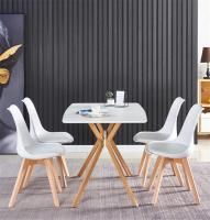 China Minimalist MDF Dining Table 47.25x29.53x29.92 inch Anti-Scratch Top 44.09 lbs for sale