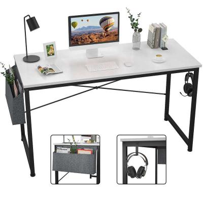 China Modern Simple Style 47 Inch Office Laptop Table with Storage Bag White 28.44 lbs for sale