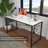 China Modern Simple Style 47 Inch Office Laptop Table with Storage Bag White 28.44 lbs for sale