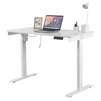 China Single Motor Electric Height Adjustable Computer Desk 33.73lbs 120x60cm for sale