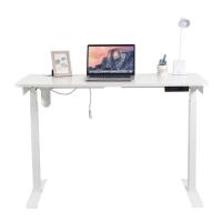China Single Motor Electric Height Adjustable Computer Desk 33.73lbs 120x60cm for sale