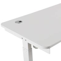 China Single Motor Electric Height Adjustable Computer Desk 33.73lbs 120x60cm for sale