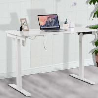 China Single Motor Electric Height Adjustable Computer Desk 33.73lbs 120x60cm for sale