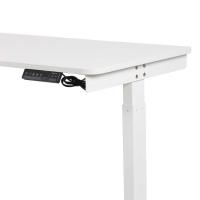 China Single Motor Electric Height Adjustable Computer Desk 33.73lbs 120x60cm for sale