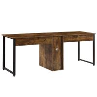 China MDF 2 Person Office Workstation Desk 68.35lbs Weight Capacity 300lbs for sale