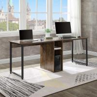 China MDF 2 Person Office Workstation Desk 68.35lbs Weight Capacity 300lbs for sale