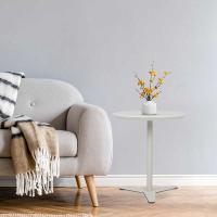 China Dia19.68 Inch Livingroom Side Table 21.65H Small Space End Table for sale