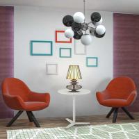 China Dia19.68 Inch Livingroom Side Table 21.65H Small Space End Table for sale
