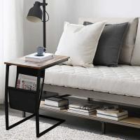 China Industrial Mobile End Table 13.45lbs with Side Pocket for Living Room for sale