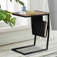 China Industrial Mobile End Table 13.45lbs with Side Pocket for Living Room for sale