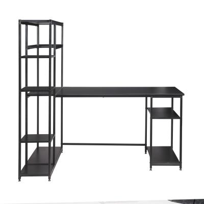 China Tomile Home Office Computer Desk with Storage Shelves 200lbs Capacity for sale
