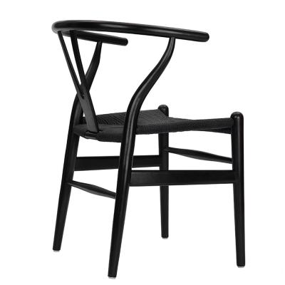 China Ash Wood Wegner Wishbone Chair 9.9 lbs Solid Wood Dining Chair for sale