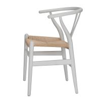 China Fully Assembled Beech Wood Wishbone Chair Hans Wegner Style 55x58x78 cm for sale