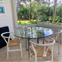 China Fully Assembled 100% Beech Wood Wishbone Dining Chair for sale