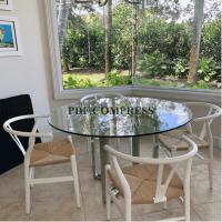 China Solid Beech Wood Wishbone Chair Fully Assembled 55x58x78 cm for Dining Room for sale