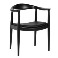 China Modern Black Ash Hans Wegner Kennedy Arm Chair 30in Height 17lb Fully Assembled for sale