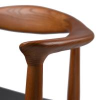 China Walnut Ash Hans Wegner Kennedy Office Chair 30.57in Height Solid Wood for Meeting Room for sale