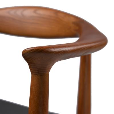 China Walnut Ash Hans Wegner Kennedy Office Chair 30.57in Height Solid Wood for Meeting Room for sale