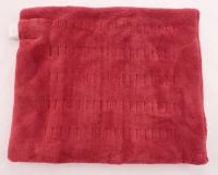 China Customized Portable Red Heating Pad With NTC PTC Heating Wire for sale