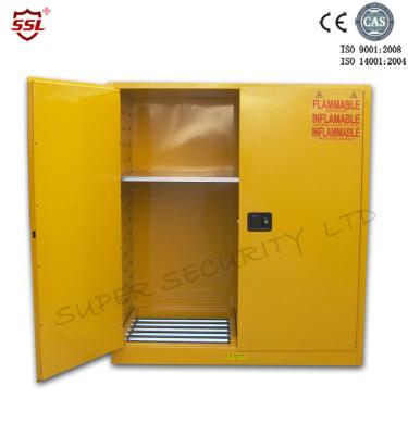China Oil Chemical Flammable Storage Cabinet 1650x1500x860mm Cold Rolled Steel for sale