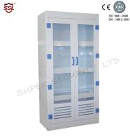 China Polypropylene Medical Storage Cabinet 1800x1200x600mm 450L Capacity for Acid Chemicals for sale