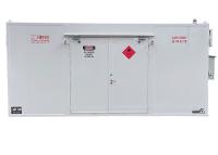 China Outdoor Dangerous Goods Storage Cabinet 850L to 32000L Capacity for Chemical Liquids and Hazardous Materials for sale