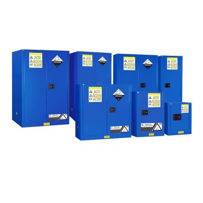 China Laboratory Vertical Chemical Storage Cabinet 60 Gallon Capacity with 1650×860×860mm Dimensions for Acid Safety for sale