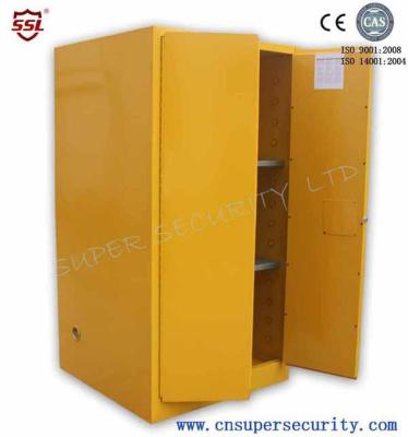 China Zinc Lever Lock Pool Chemical Storage Cabinet 1650x860x860mm with 2 Adjustable Shelves and 50mm Leak-Proof Sump for sale