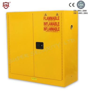 China 1.2mm Cold Rolled Steel Hazardous Chemical Storage Cabinet 30 Gallon Industrial Safety Cabinet for sale