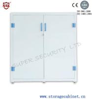 China Plastic Polypropylene Chemical Storage Cabinet - 200L Capacity, 3 Shelves for Acid & Corrosive Safety for sale