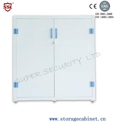 China Plastic Polypropylene Chemical Storage Cabinet - 200L Capacity, 3 Shelves for Acid & Corrosive Safety for sale