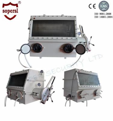 China VGB600S Stainless Steel Laboratory Glove Box 600x450x420mm with Vacuum System and Siemens PLC Control for sale
