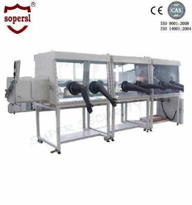 China VGB-1120S Laboratory Glove Box with Gas Purification System - 1220×1220×760mm Cabinet, ≤1ppm O2/H2O Control for sale