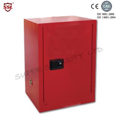 China Steel Bench Top Flammable Liquid Storage Cabinet 1850x850x400mm ISO Certified for sale
