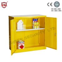 China 36-Liter Adjustable Shelf Flammable Substance Storage Cabinet - 760×457×457mm Steel Construction with 1-Year Warranty for sale