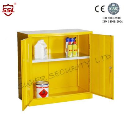 China 36-Liter Adjustable Shelf Flammable Substance Storage Cabinet - 760×457×457mm Steel Construction with 1-Year Warranty for sale
