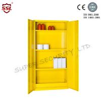 China 36 Litre Hazardous Storage Cabinet with 3 Adjustable Shelves - 1830x915x457mm Metal Cabinet for Chemicals for sale
