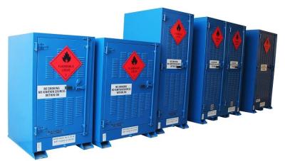 China Outdoor Chemical Storage Cabinet 80-350L Capacity for Flammable Corrosive Toxic Substances with Australian Standards Compliance for sale