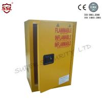 China Metal Portable Chemical Storage Cabinet Compac Single Door Countertop 28x20x15 in for sale