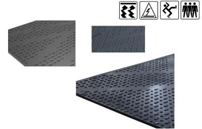 China HDPE Heavy Equipment Ground Protection Mat 3000x2030x40mm for Temporary Roadways for sale