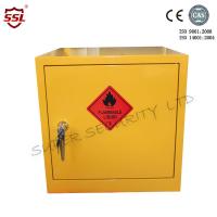 China SSL SSS100010 Hazardous Storage Cabinet 457x457x457mm with Adjustable Spill Tray Shelves and Security Lock for sale